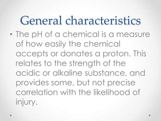 Corrosive alkaline acid | PPTX