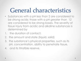 Corrosive alkaline acid | PPT