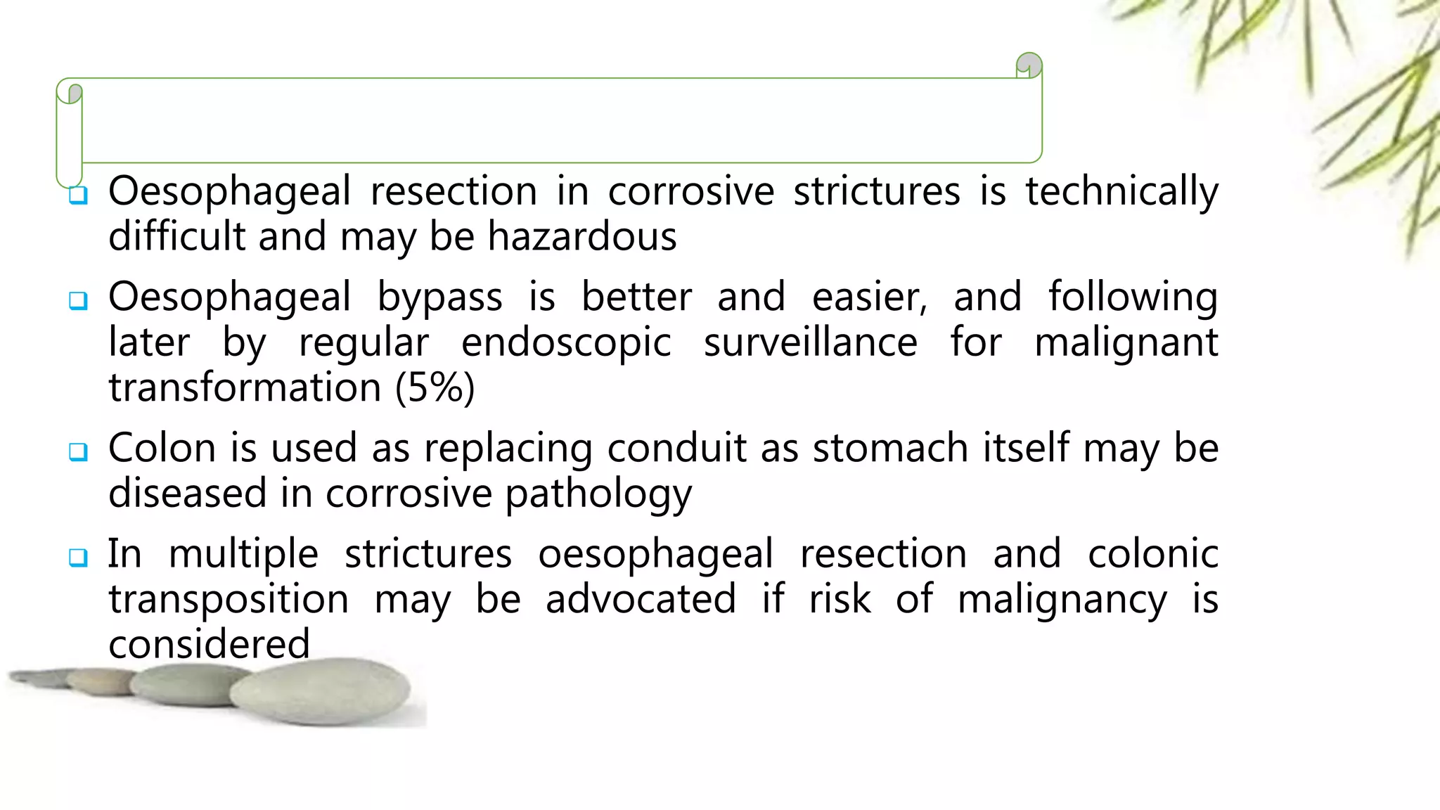 Corrosive esophagitis | PPTX