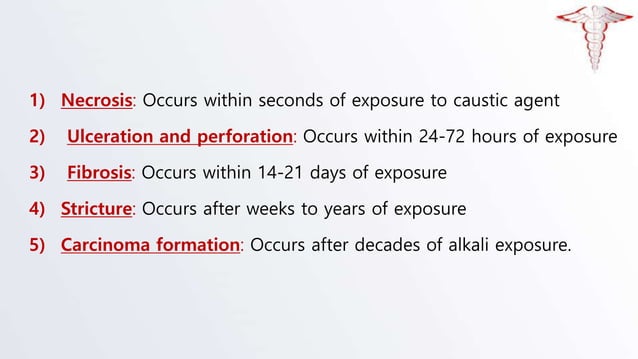 Corrosive poisoning | PPTX | Digestive Disorders | Diseases and Conditions
