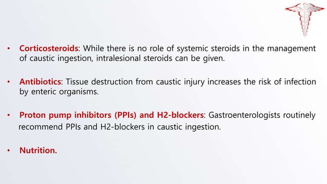 Corrosive poisoning | PPTX | Digestive Disorders | Diseases and Conditions
