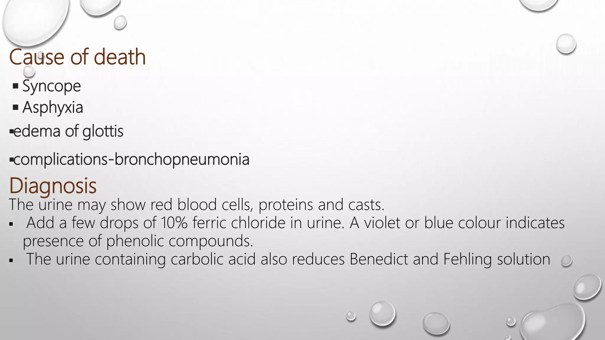 Corrosive poisons(hcl, h2so4, nitric acid, carbolic acid, oxalic and ...