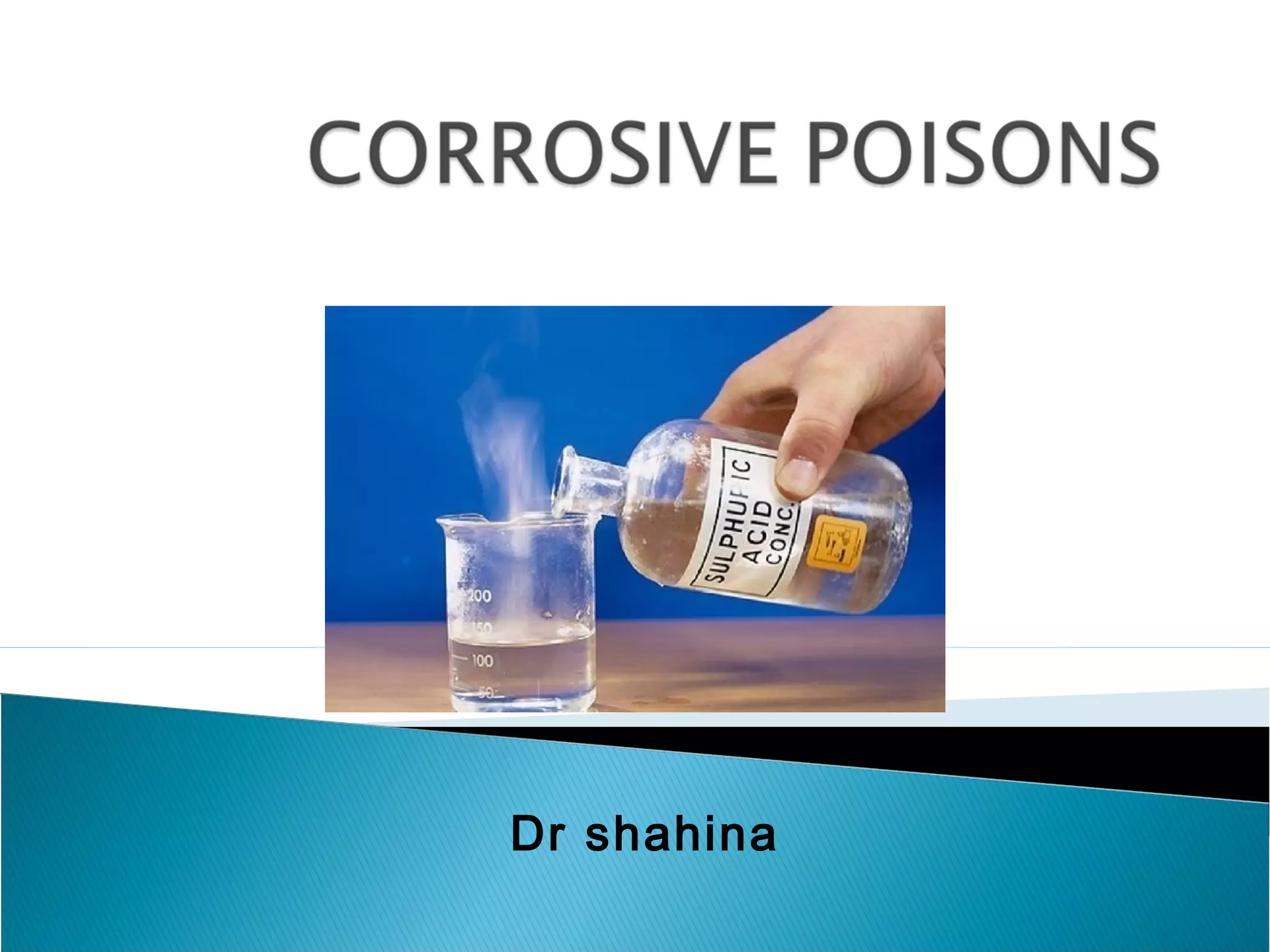 Corrosivepoisons | PPT