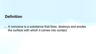 Corrosive poisons and sulphuric acid .pptx