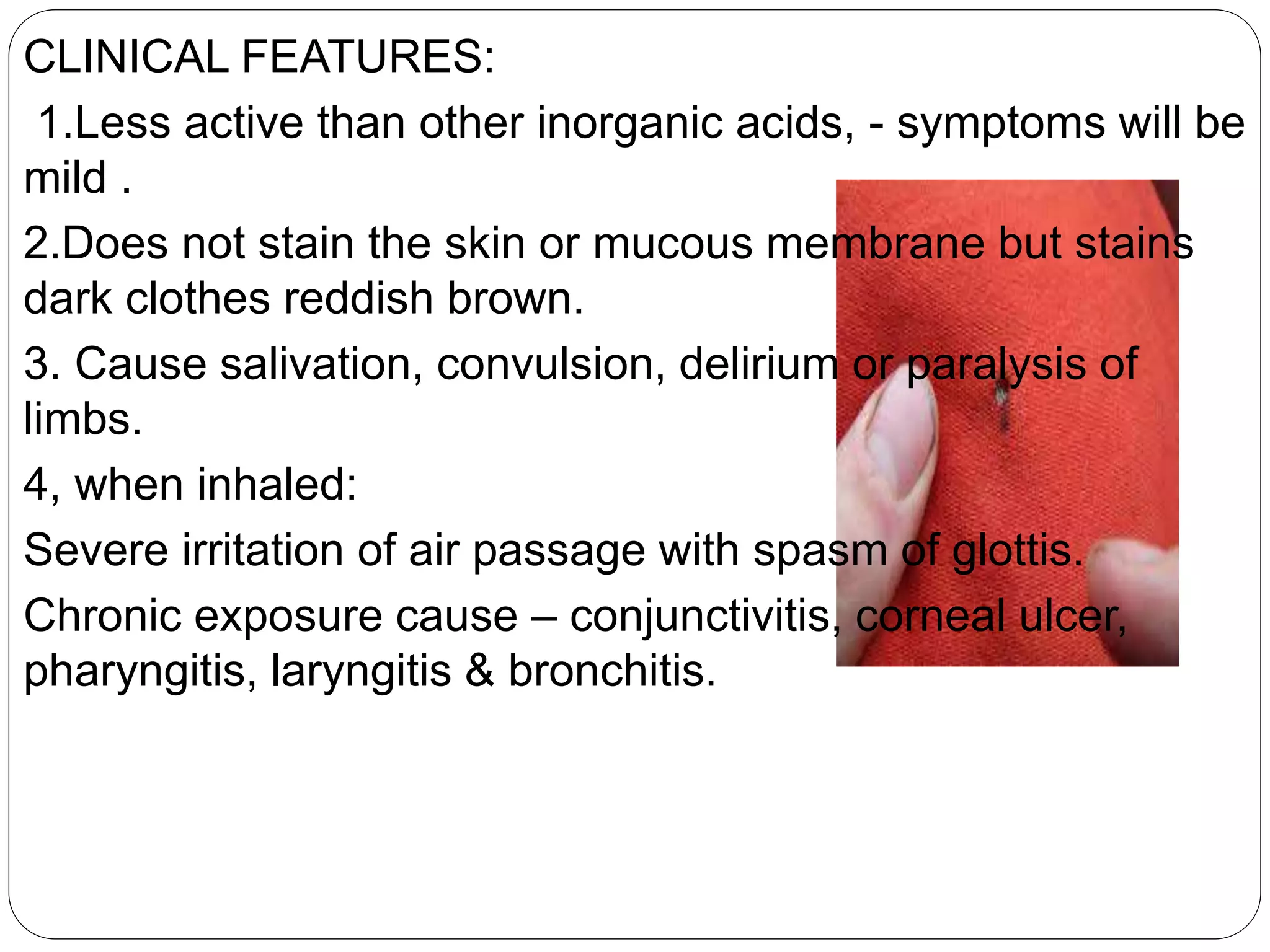 Corrosive poisons | PPTX
