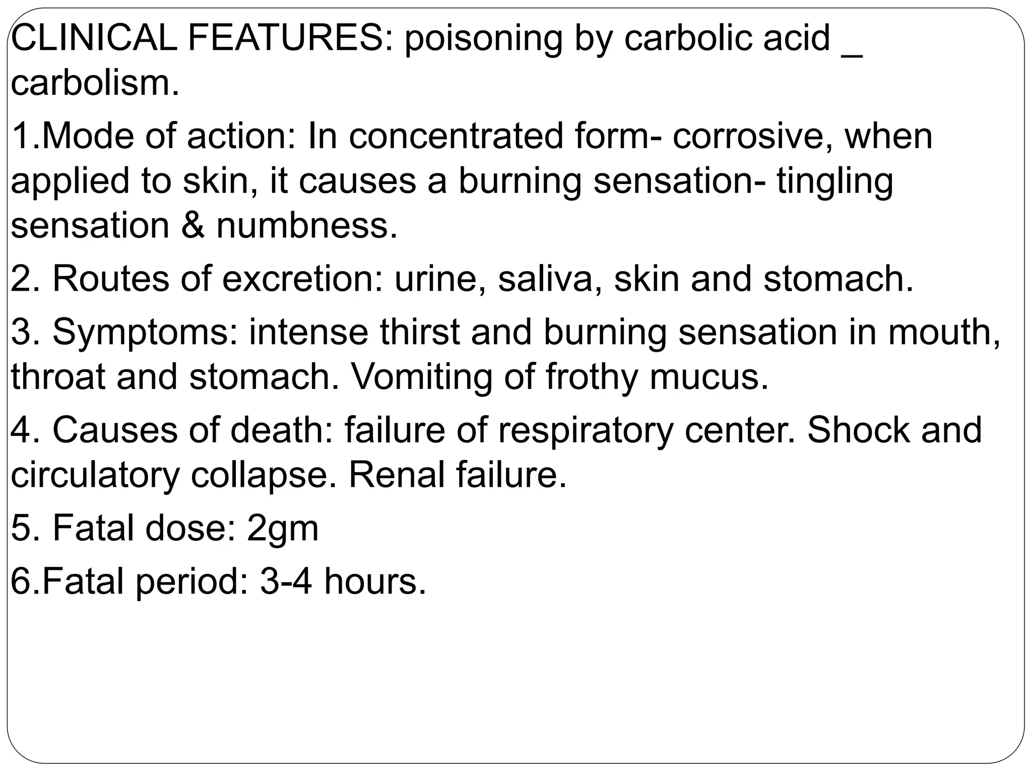 Corrosive poisons | PPTX