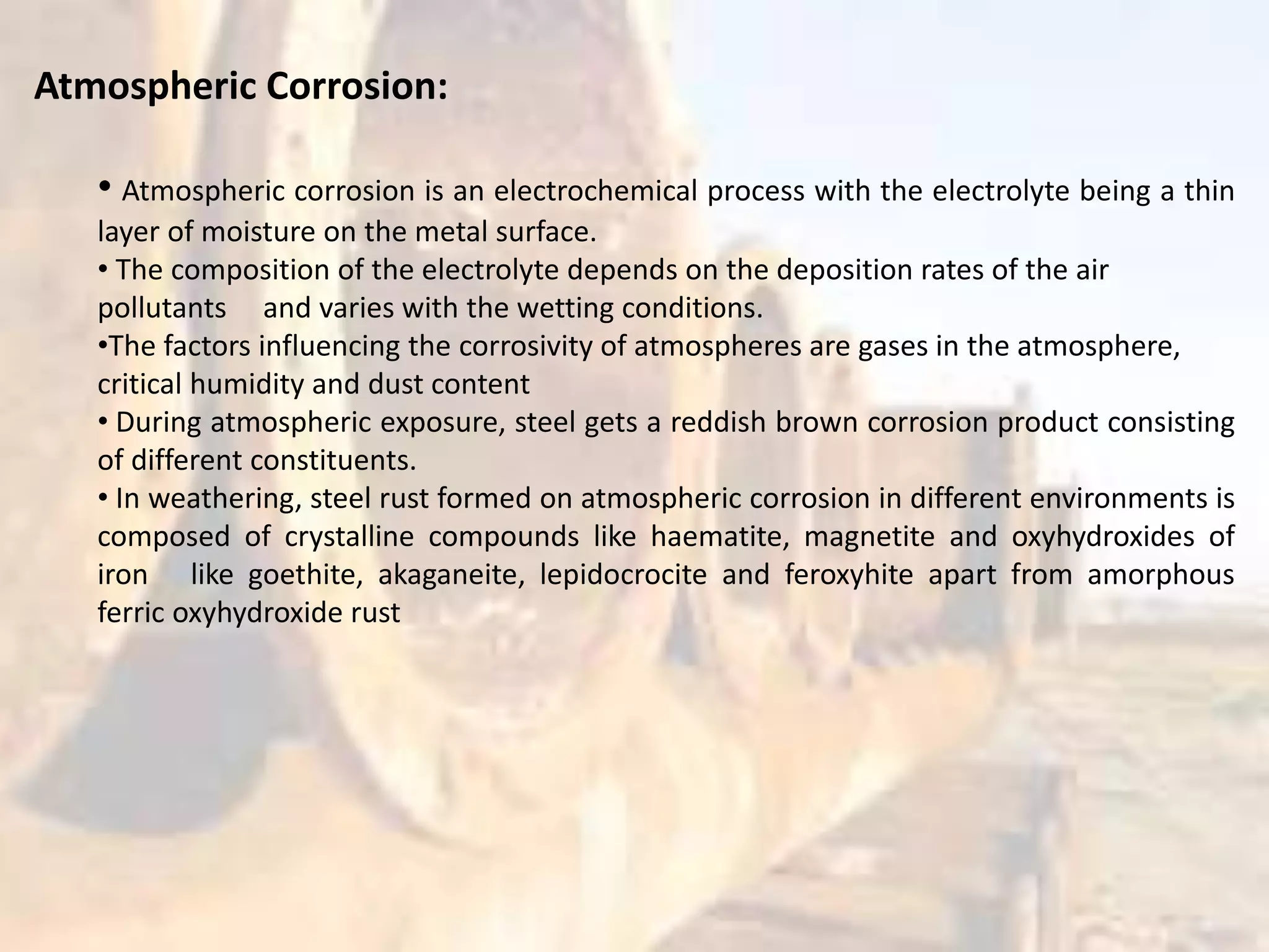Corrossion protection of steel | PPTX