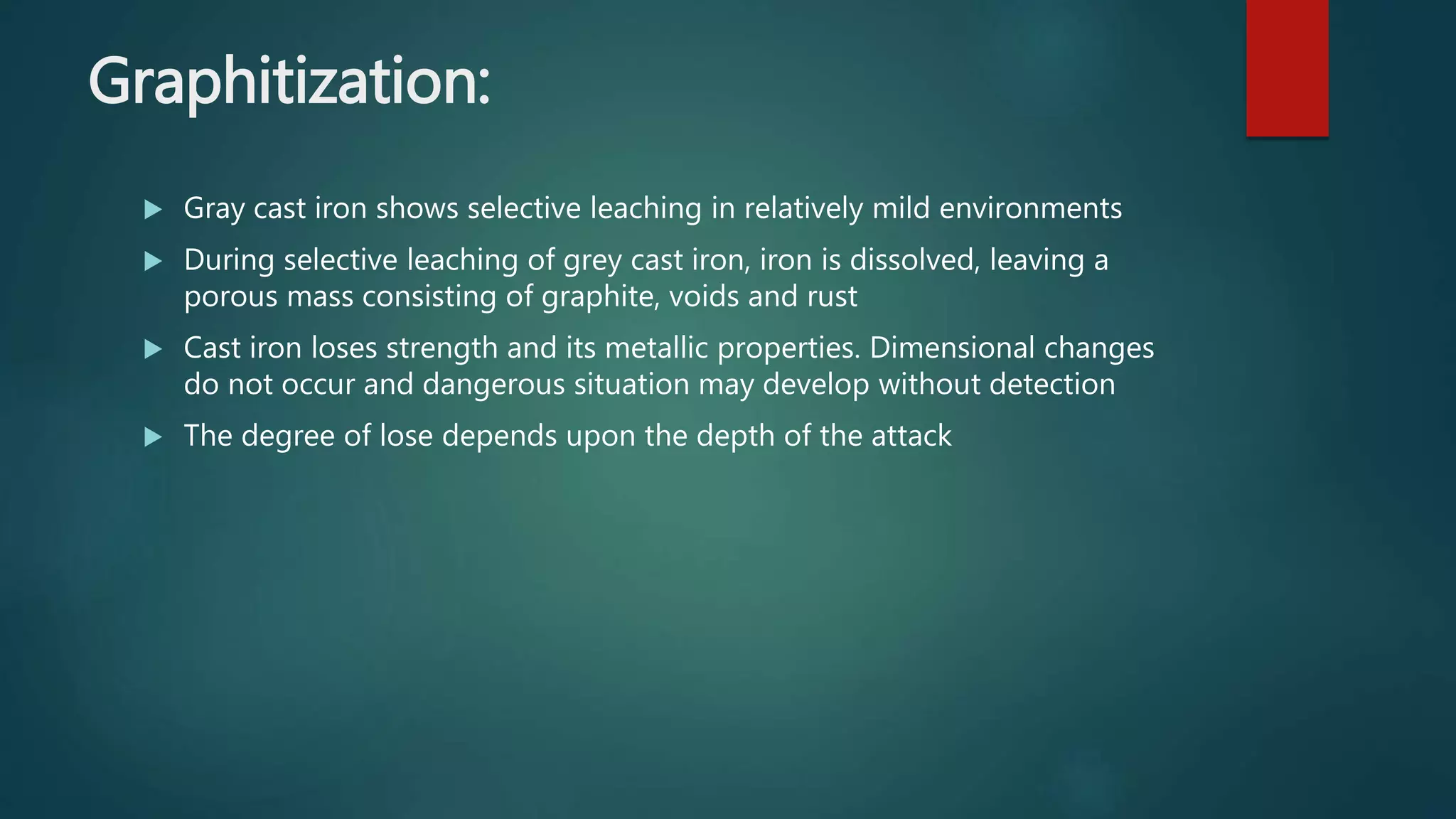Dealloying corrosion | PPTX