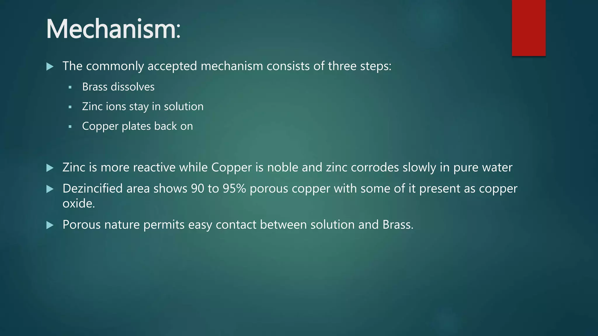 Dealloying corrosion | PPTX