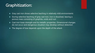 Dealloying corrosion | PPTX