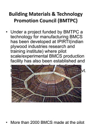 Corrugated bamboo roofing sheets | PPTX