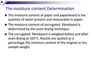 Corrugated fiberboard | PPTX