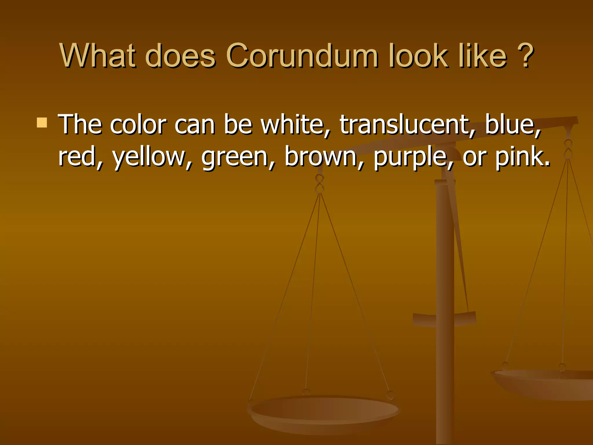 Corrundum | PPT