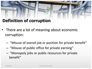 Corruption | PPT