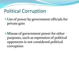 Corruption | PPTX