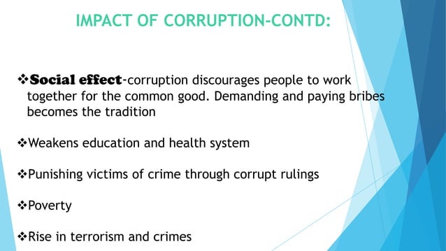 Corruption and its solution | PPTX | Debated Sensitive Social Issues ...
