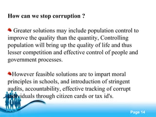Corruption | PPT