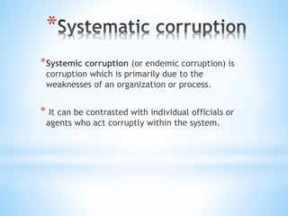 Corruption | PPT