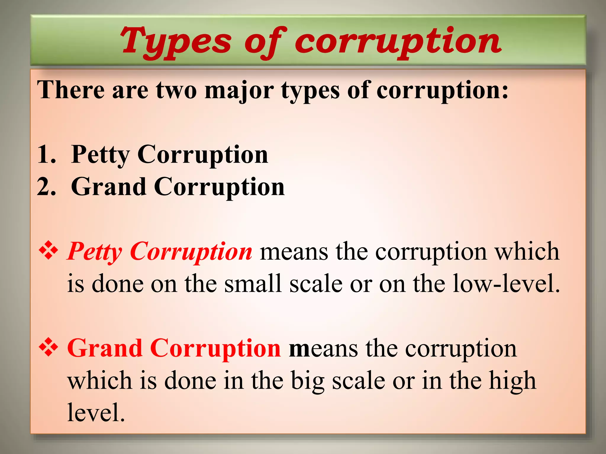 Corruption | PPTX