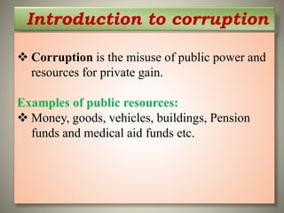Corruption | PPTX