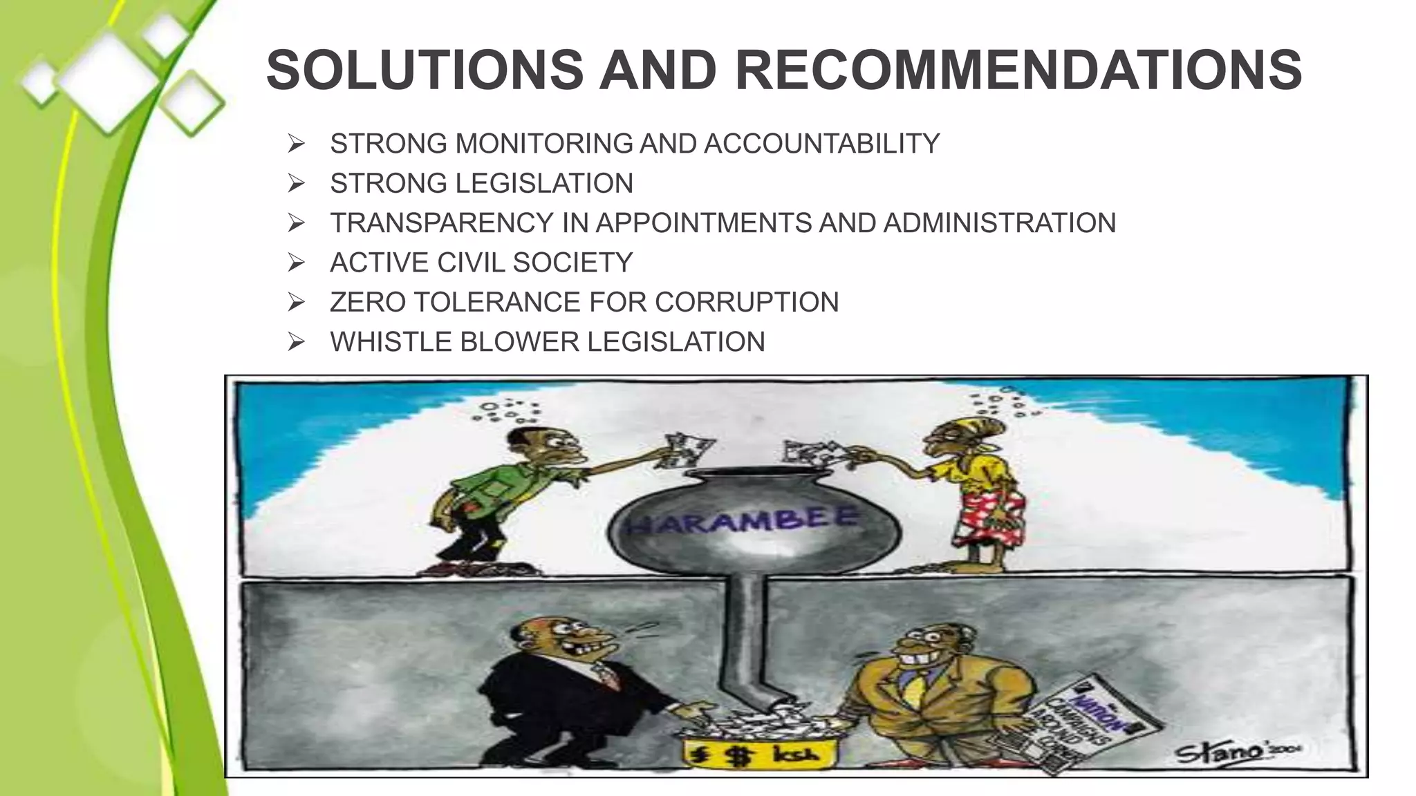 Corruption in education | PPTX