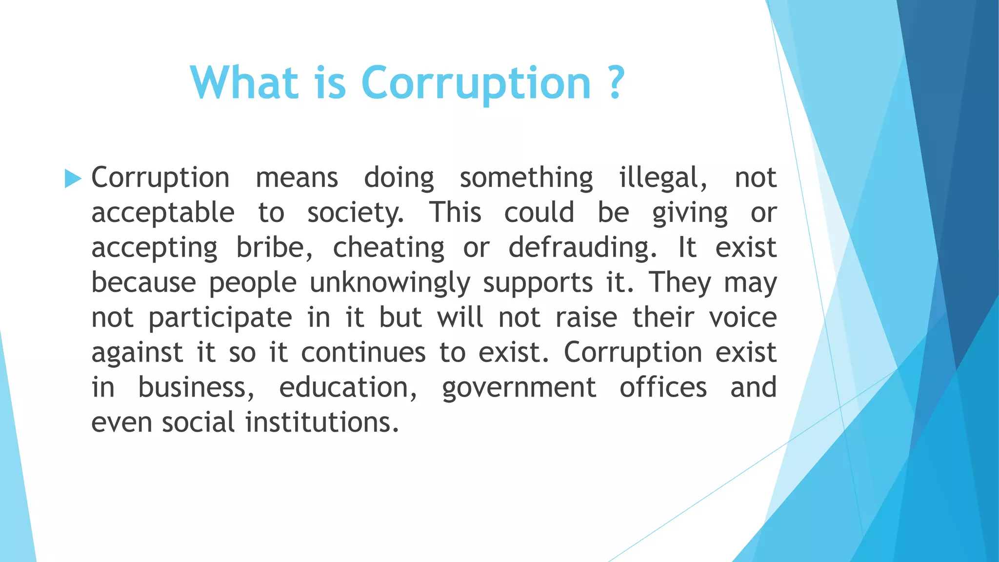 Corruption | PPTX