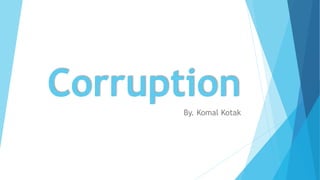 Corruption | PPTX