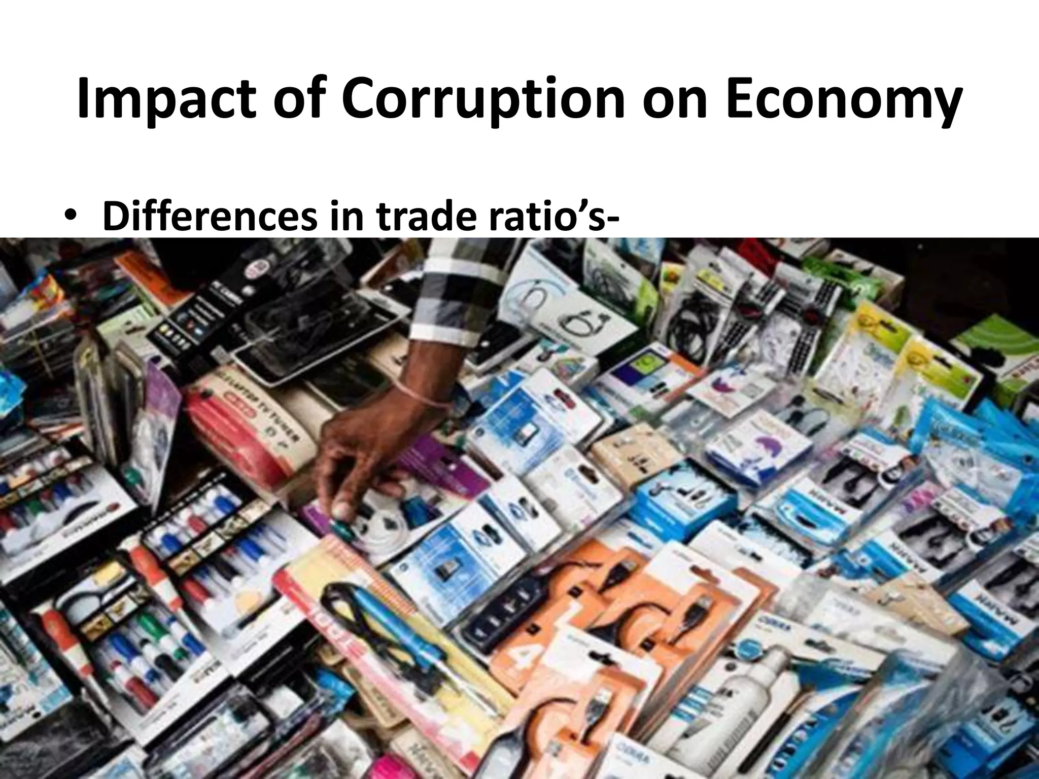 Impact of Corruption on Society & Economy | PPTX