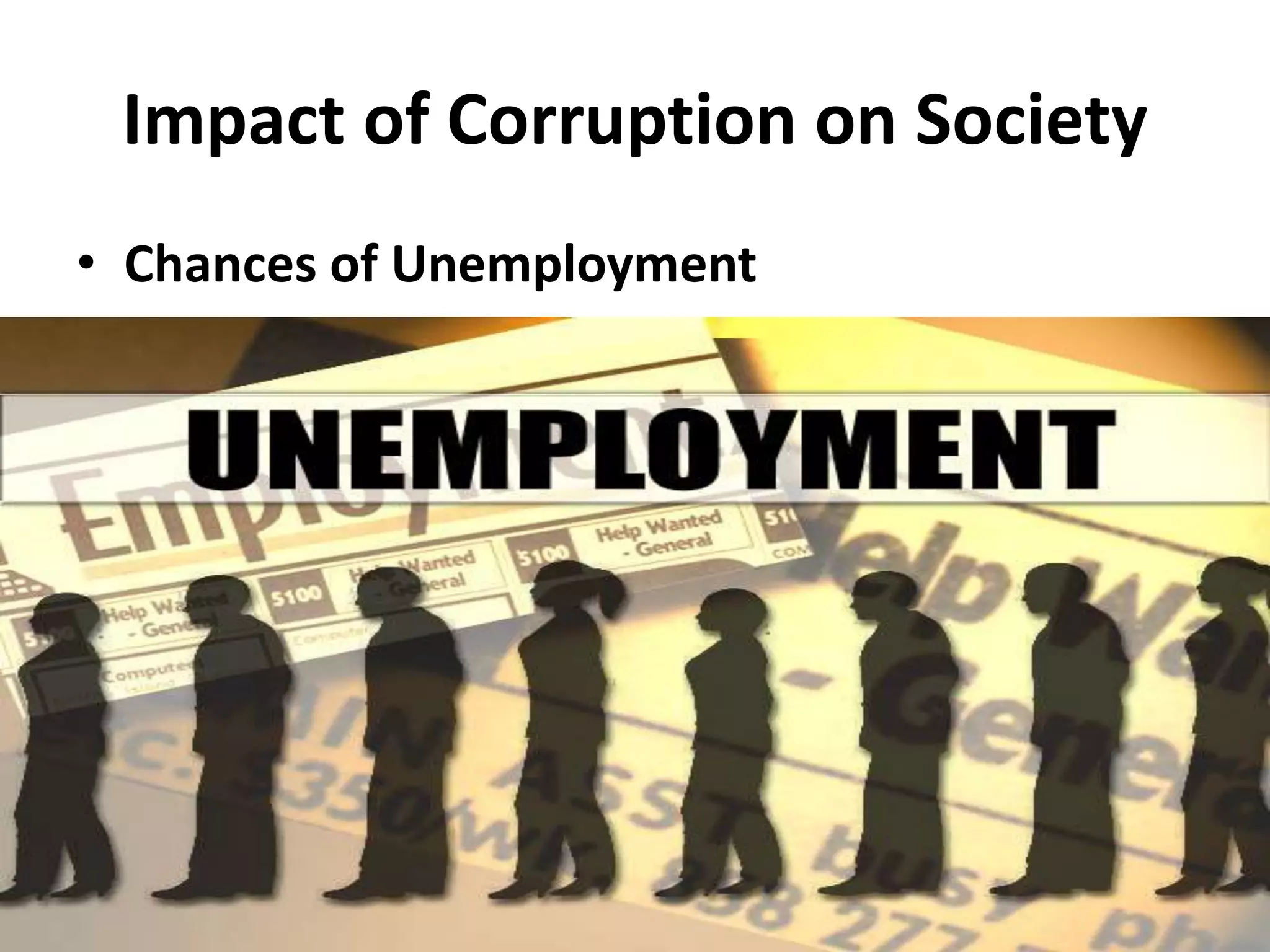 Impact of Corruption on Society & Economy | PPTX