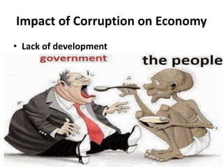 Impact of Corruption on Society & Economy | PPTX