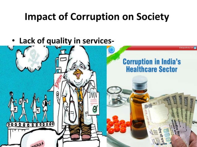Impact of Corruption on Society & Economy | PPTX