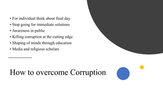 Corruption | PPTX