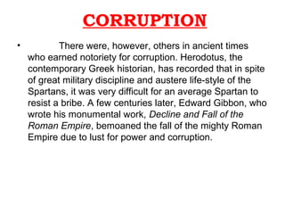 Corruption ppt from James joseph Adhikarathil | PPT