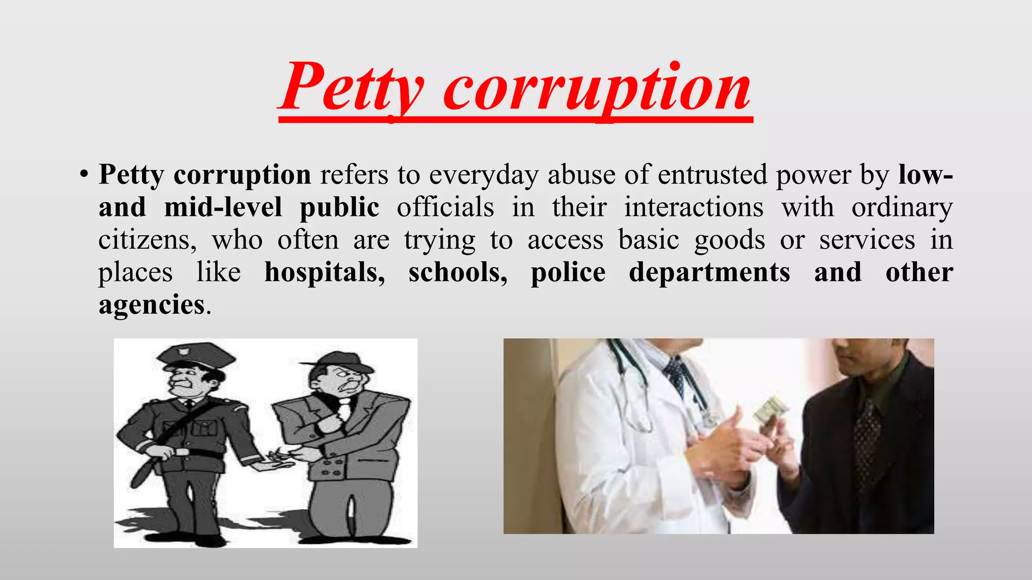 Corruption PPT | PPTX