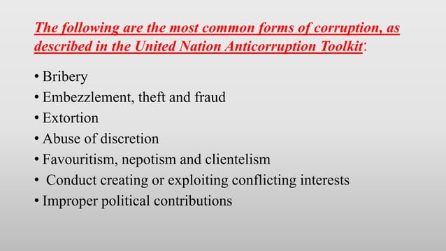 Corruption PPT | PPTX | Debated Sensitive Social Issues | Sensitive Topics