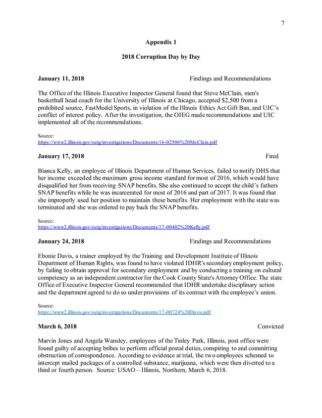 CHICAGO STILL THE CORRUPTION CAPITAL | PDF | Crime & Harmful Acts to ...