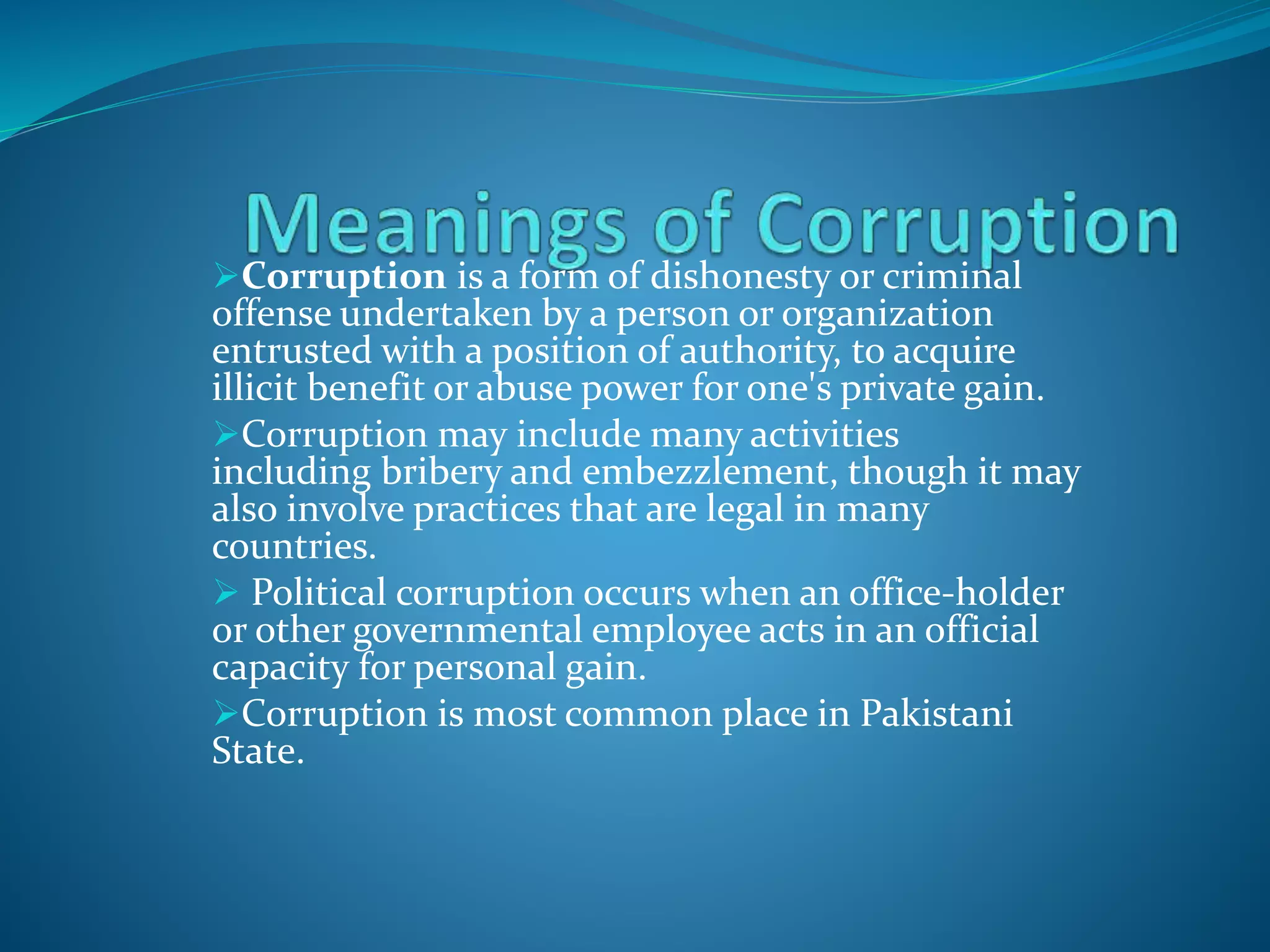 Corruption | PPT