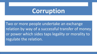 Corruption | PPT