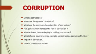 Corruption | PPT