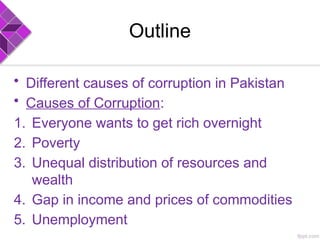 Corruption and its disadvantages with respect to islampptx | PPTX