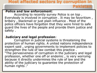 Corruption a menace | PPT