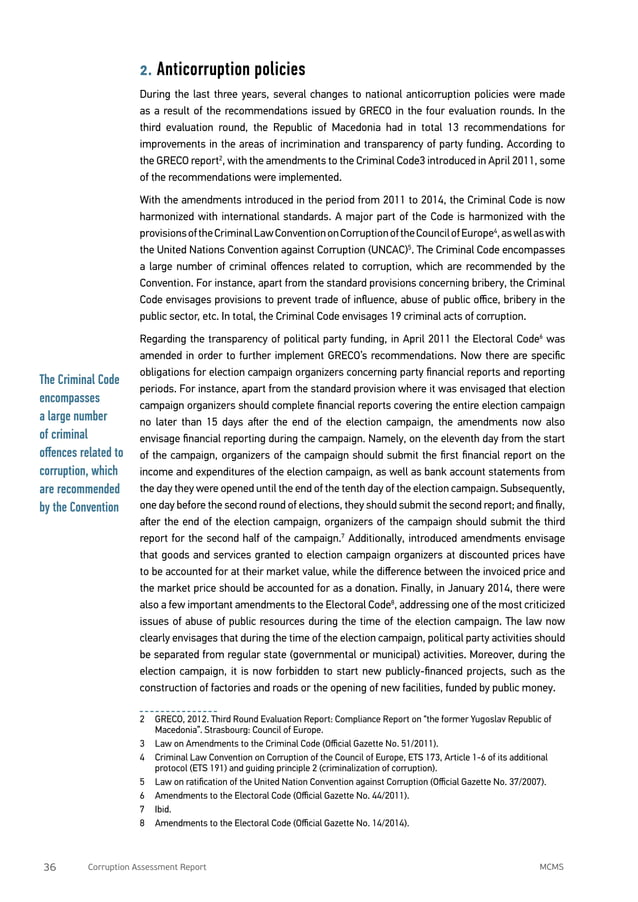Corruption assessment-report | PDF
