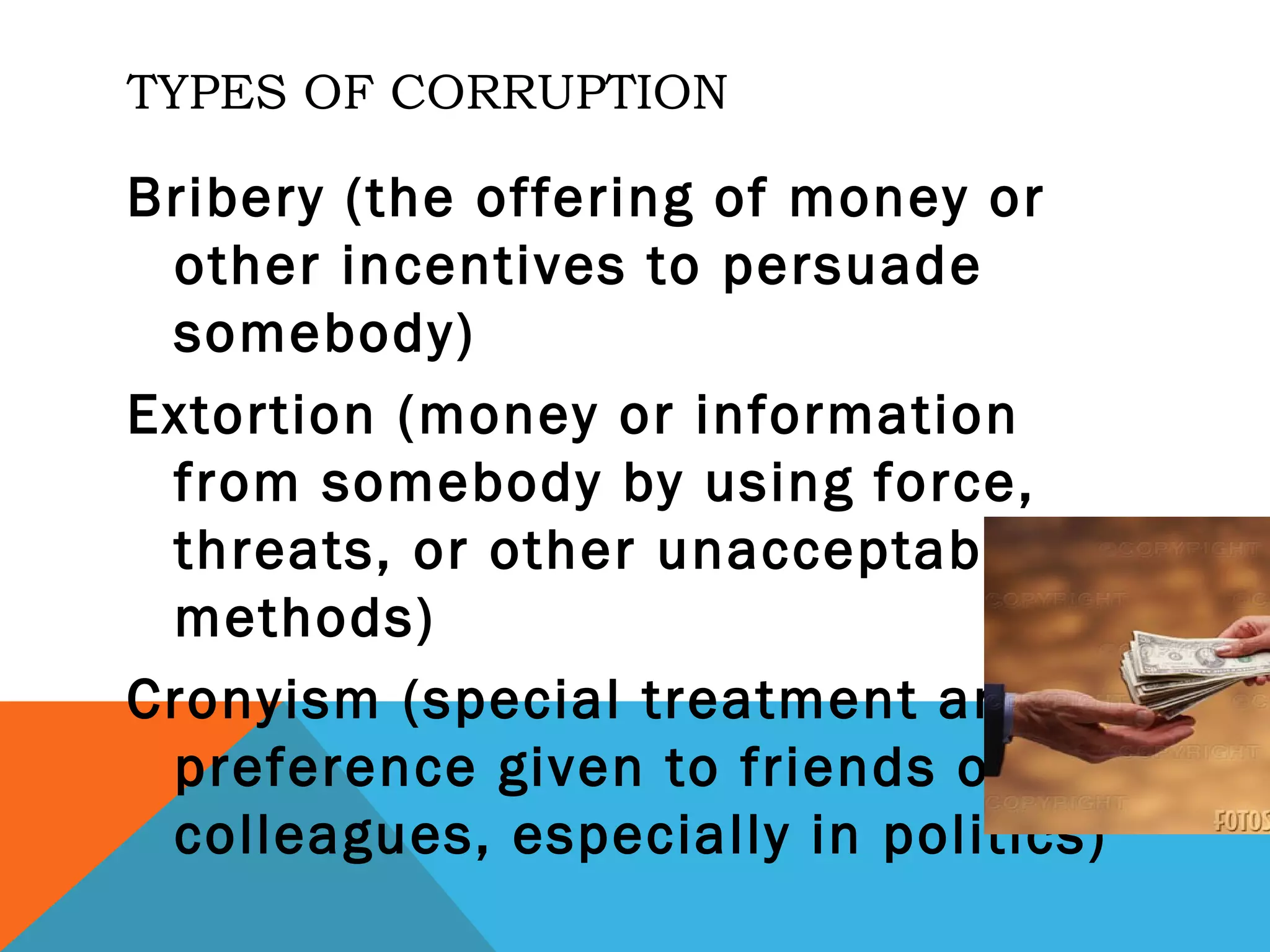 Corruption copy | PPT