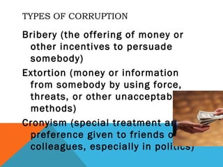 Corruption copy | PPT