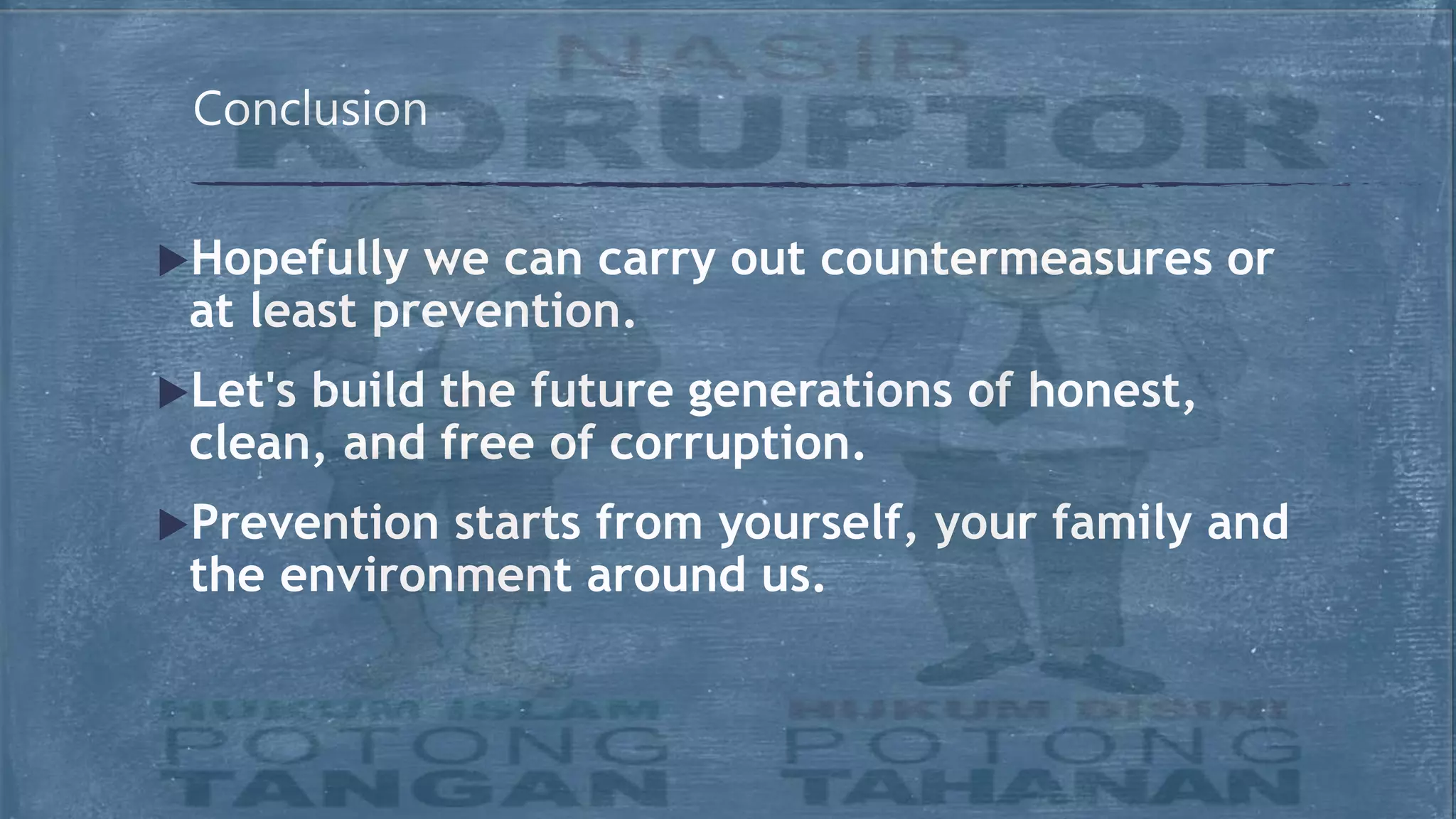 cause and effect Corruption | PPTX