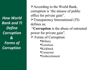 Corruption analysis 29 may 2017 | PPT