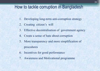 Corruption and its dimension ways of preventing it biam on 03 10-2017 | PPT