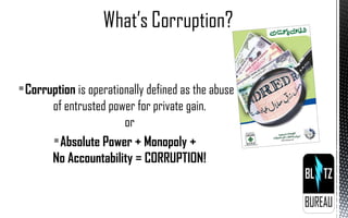 Corruption and Development | PPT