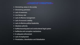 Corruption & Anti-corruption | PPT