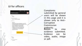 Corruption Detection App using K-means Clustering | PPTX